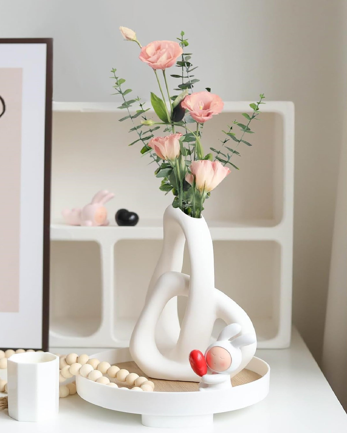 Wade Logan® Cleodel Modern Ceramic Vases for Home Decor Aesthetic | Wayfair