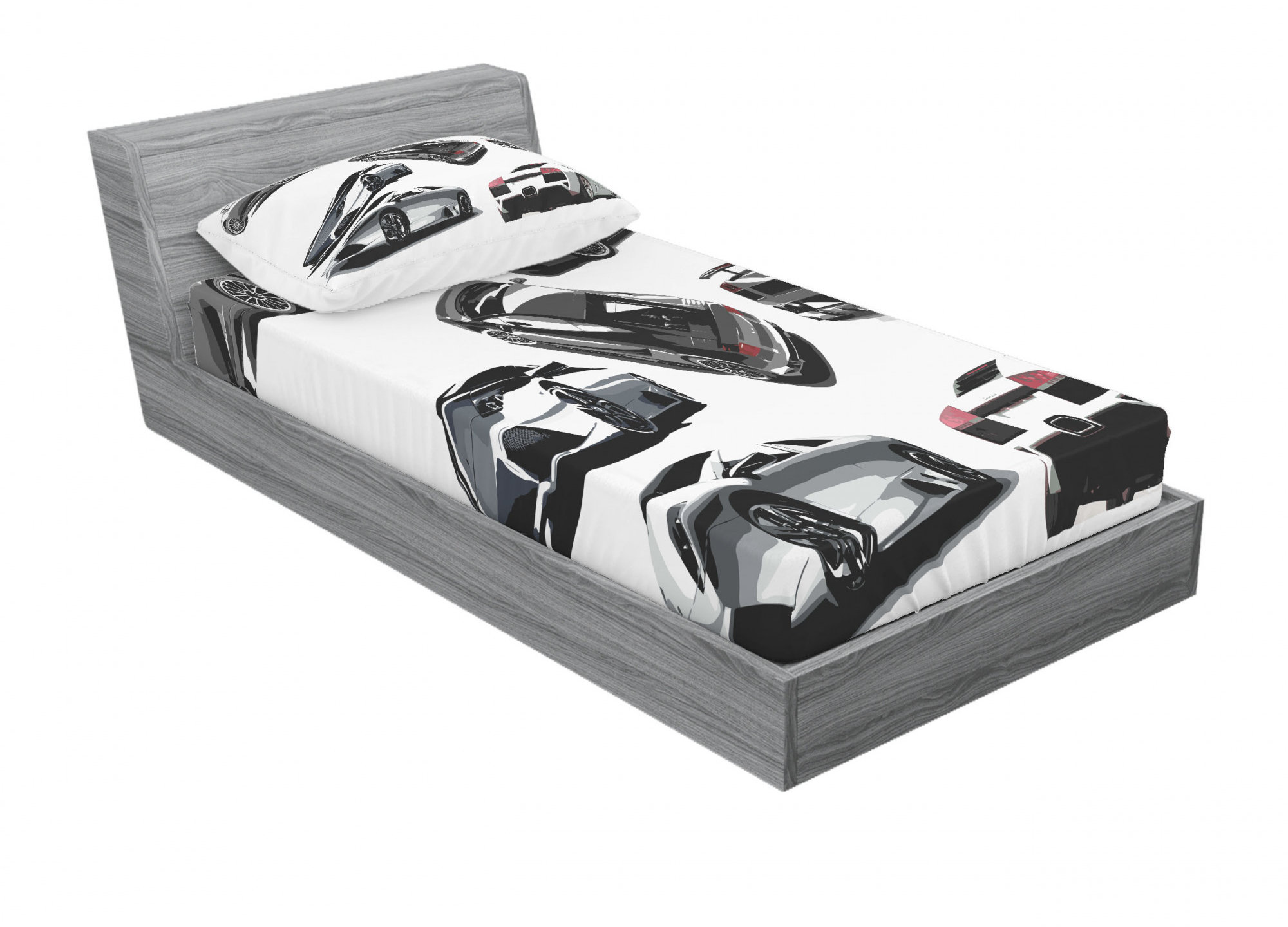Ambesonne Various Angles Automobile Industry Vehicle Sheet Set | Wayfair