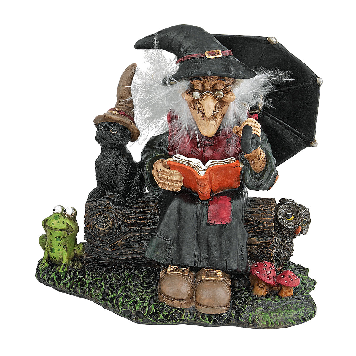 Design Toscano Bewitching Witches Book of Spells Statue & Reviews ...