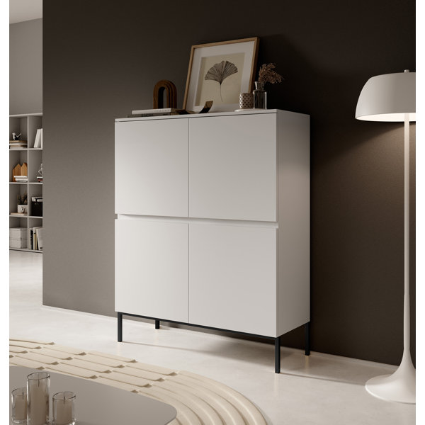 17 Stories Madhwi 100cm Wide Highboard & Reviews | Wayfair.co.uk