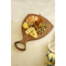 ExpoBazaar Laimai 100% Mango Wood Paddle Chopping & Serving Board ...