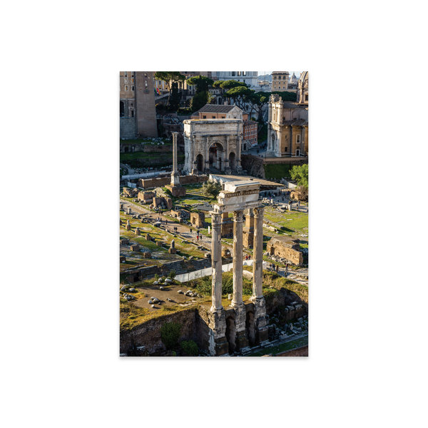 Latitude Run® Kiwane The Roman Forum, Rome On Plastic/Acrylic by Matteo ...