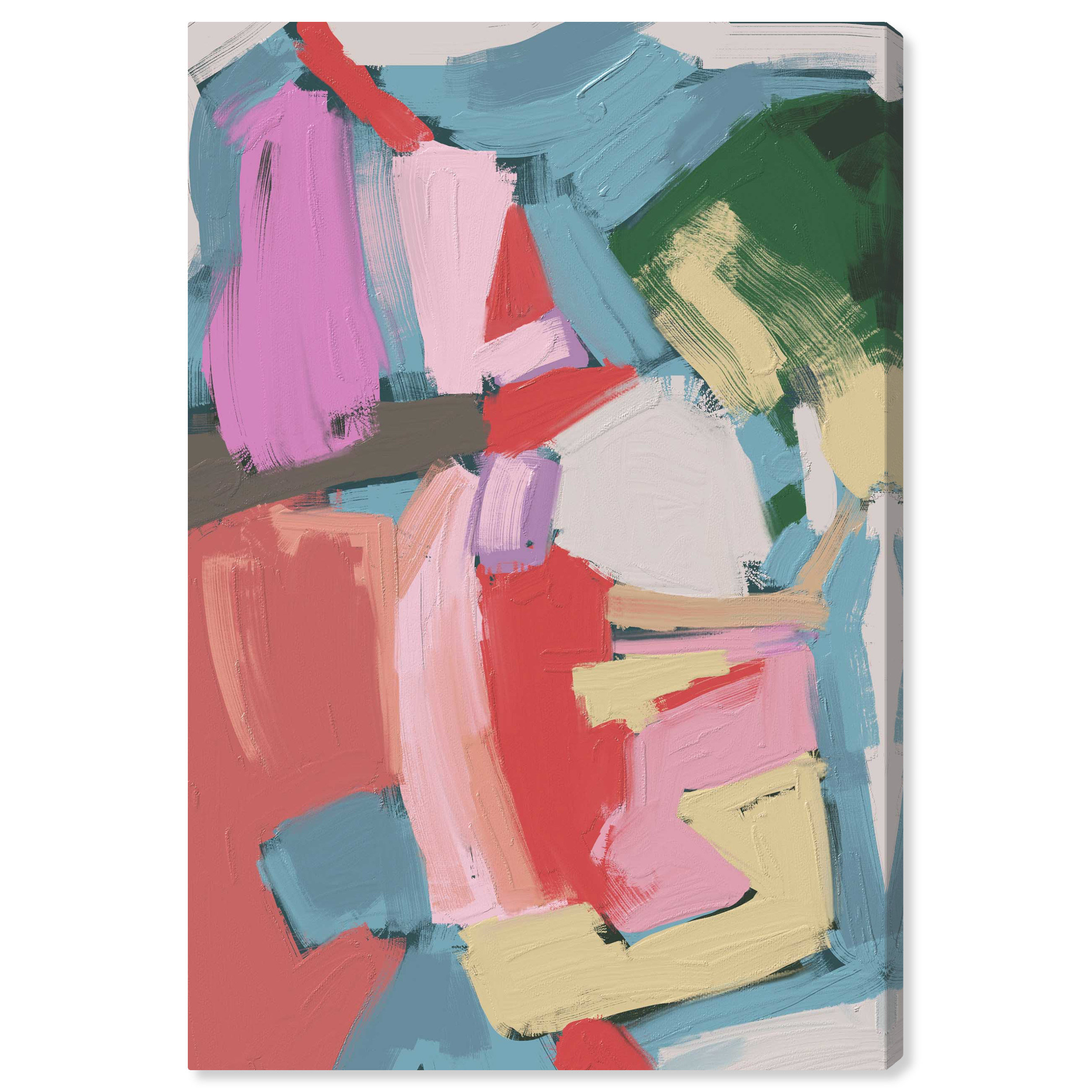 Art Remedy Miles Away Retro Modern Abstract Wall Art by Art Remedy ...