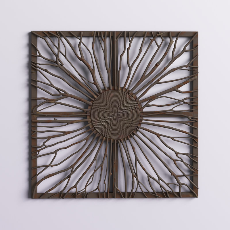 Loon Peak® Square Wood Wall Décor & Reviews | Wayfair