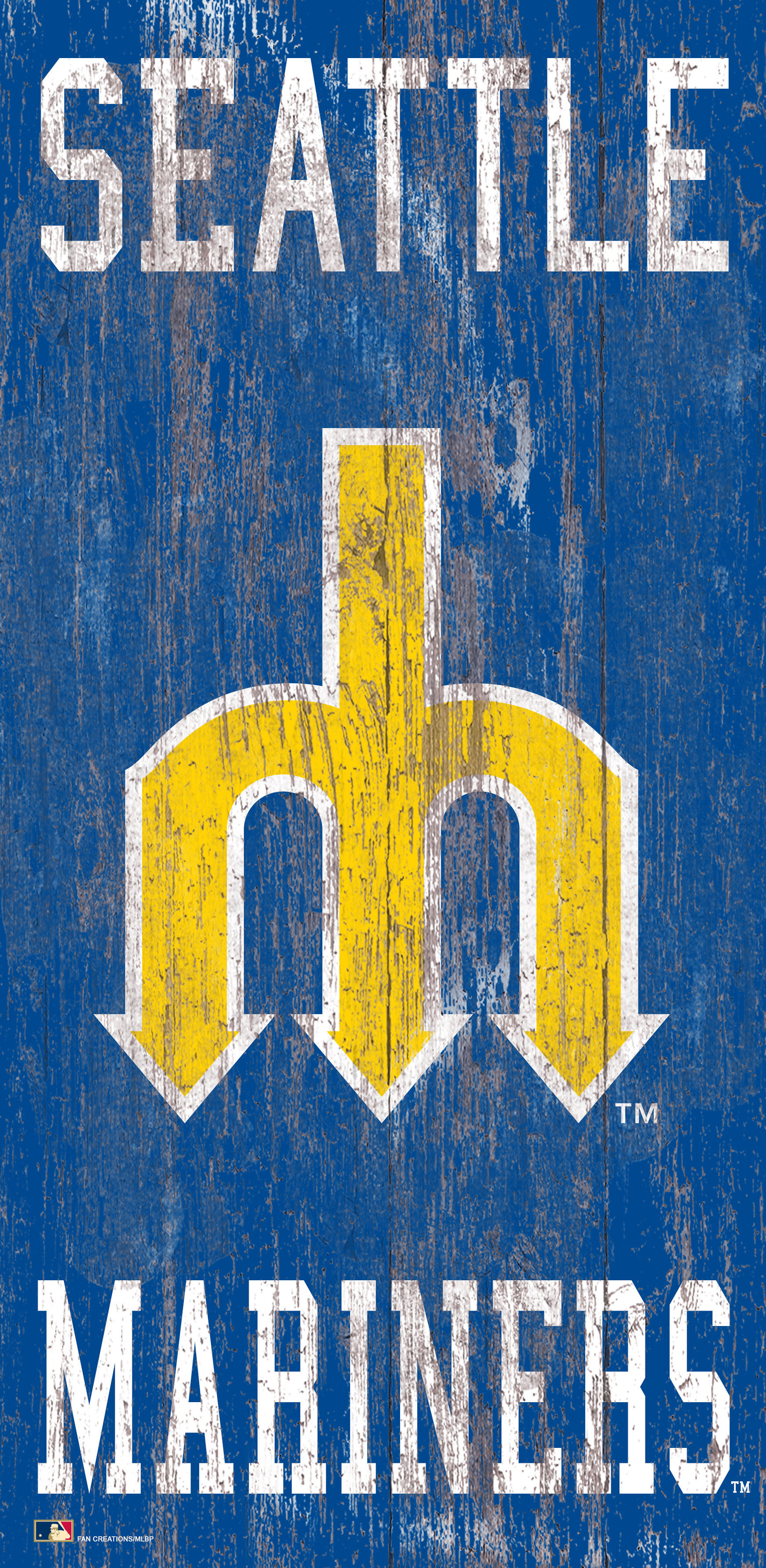 Fan Creations 'Seattle Mariners' Graphic Art Print on Wood | Wayfair