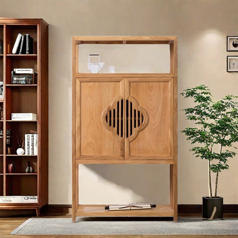 Parttlion New Chinese style entrance bookcase | Wayfair