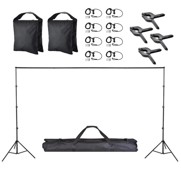 Yescom Backdrop Stand Photo Background Lighting Kit & Reviews | Wayfair