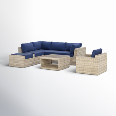 Joss & Main Eastford 7-Piece Deep Seating Set | Joss & Main