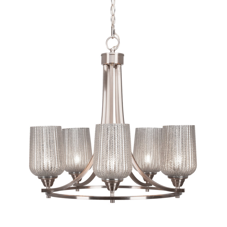 Toltec Lighting Paramount 5 Light Uplight Chandelier | Wayfair
