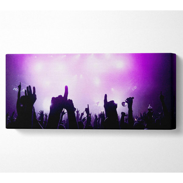 Latitude Run Purple Rave - Wrapped Canvas Print | Wayfair.co.uk