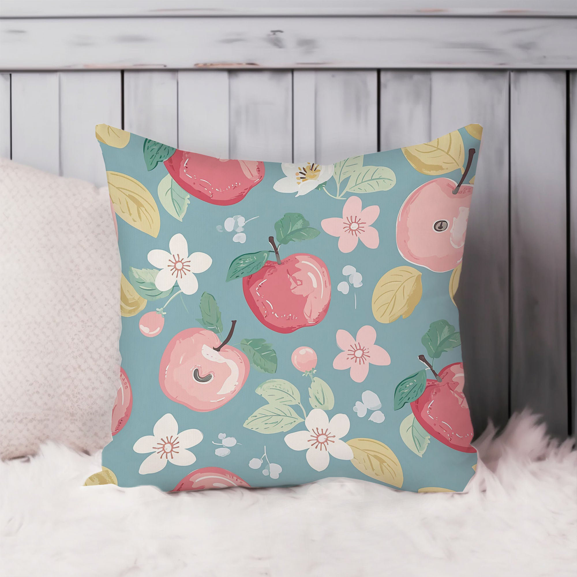 Ethan Taylor Food and Kitchen Apples Pattern IV Fruits Apple Modern ...