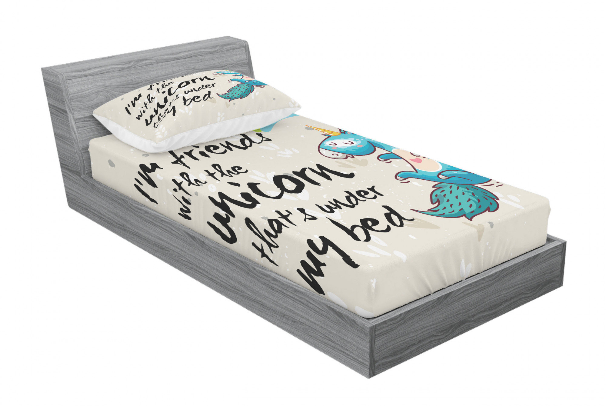 Ambesonne Cartoon Sheet Set | Wayfair