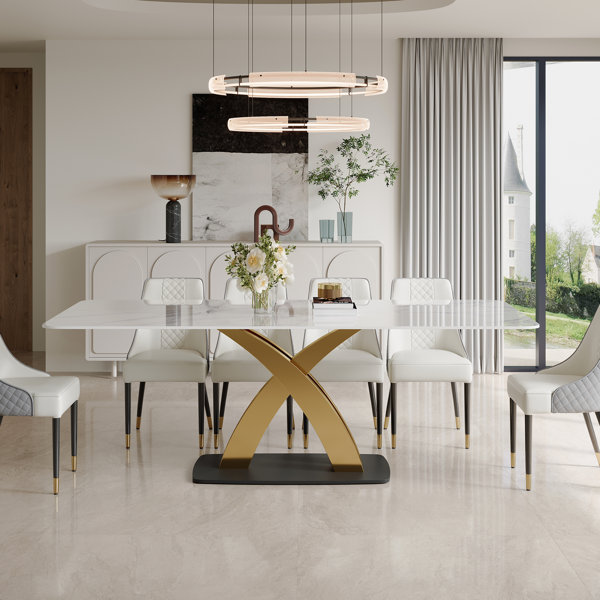 Gold Kitchen & Dining Tables You'll Love | Wayfair