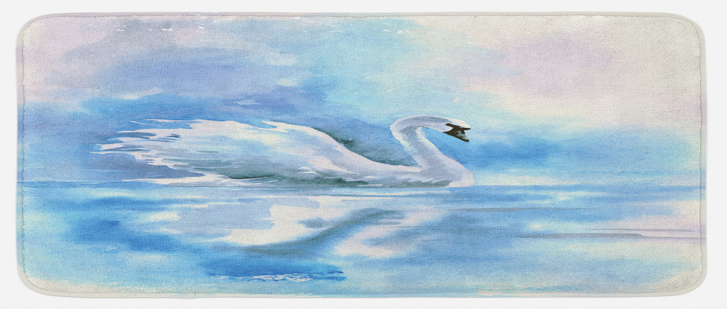 East Urban Home Swan Kitchen Mat | Wayfair