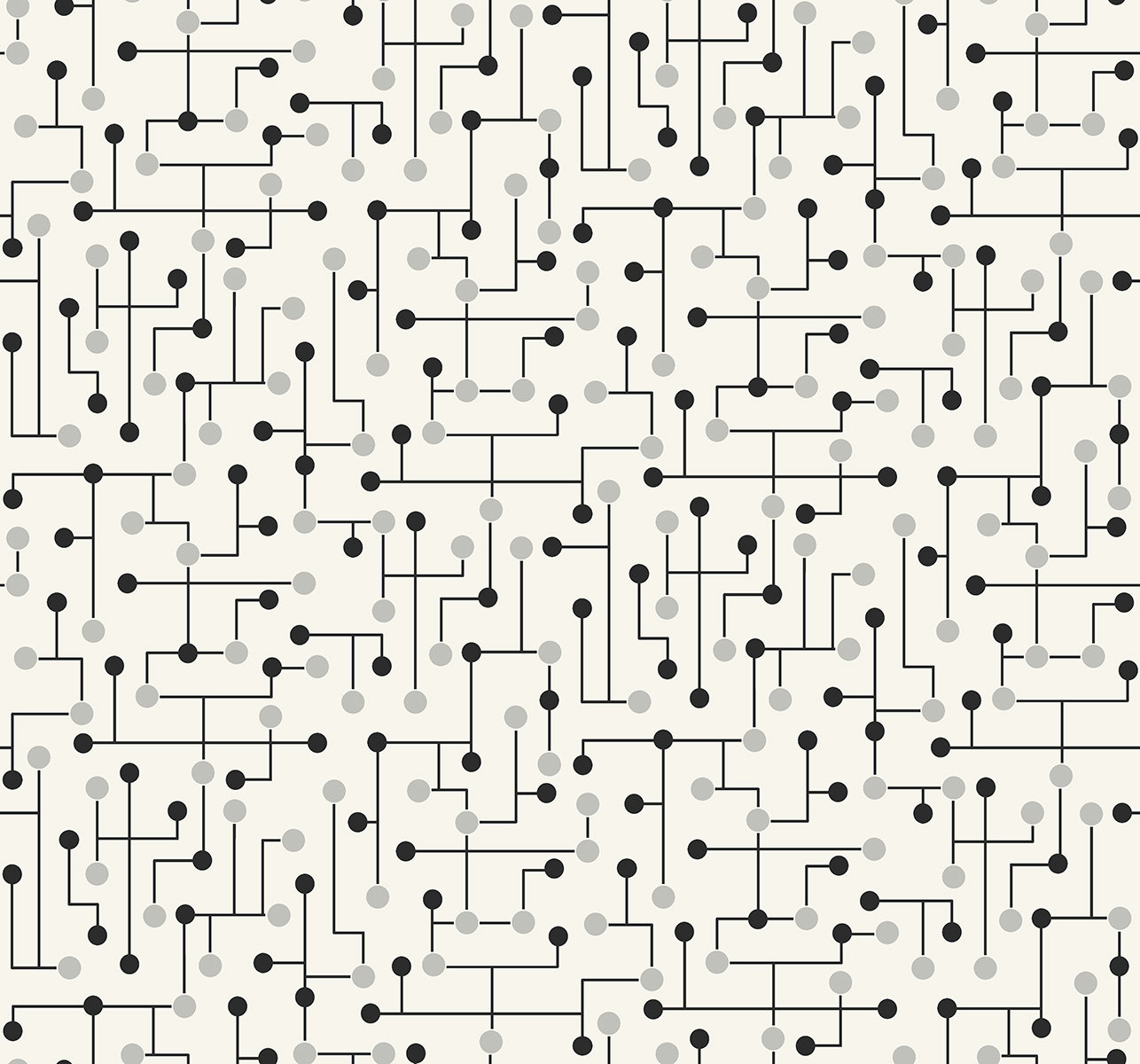 Seabrook Designs Onyx & Metallic Balfour Dotted Lines Unpasted ...