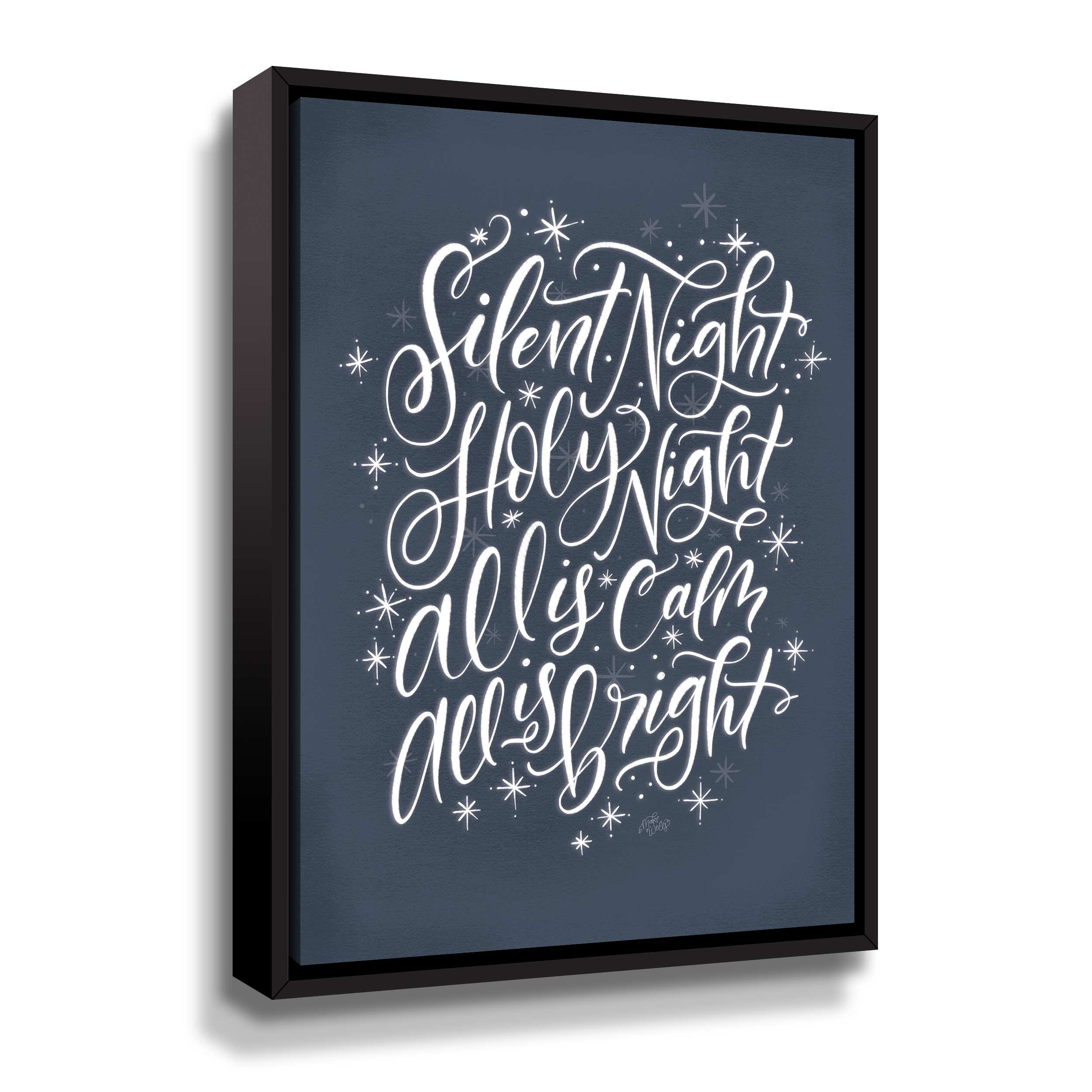 The Holiday Aisle® Silent Night - Print on Canvas | Wayfair