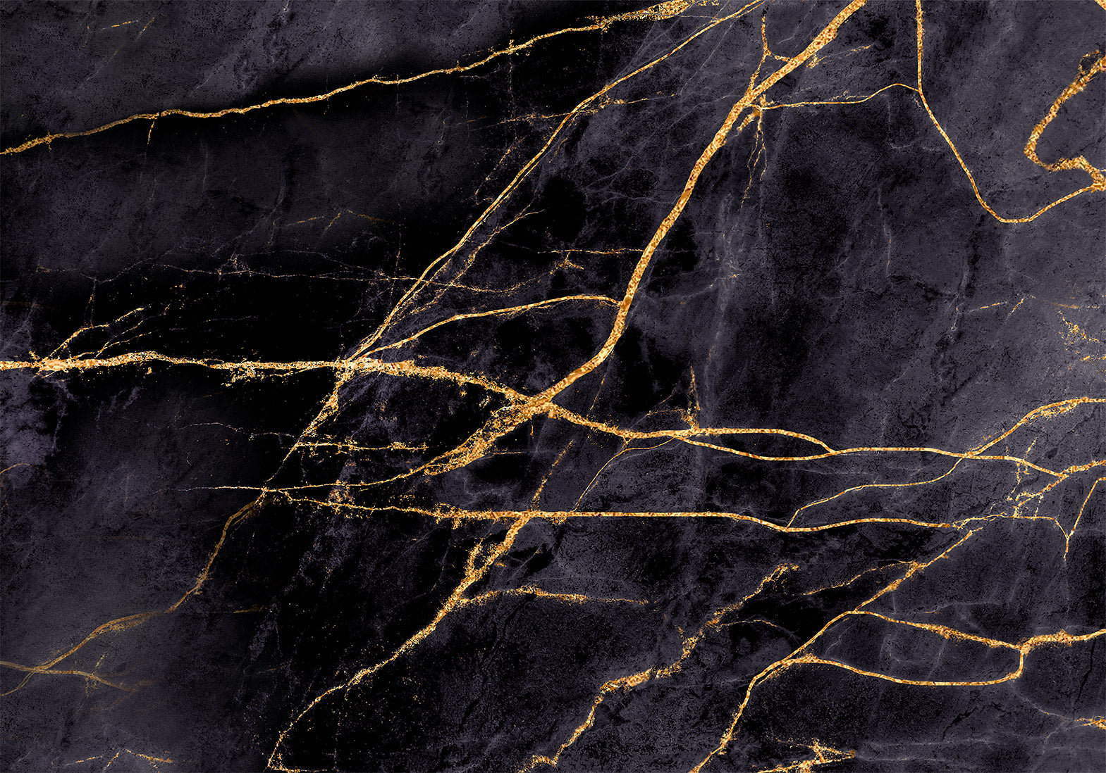 Orren Ellis Surface Texture Wallpaper Wall Mural - Golden Paths | Wayfair