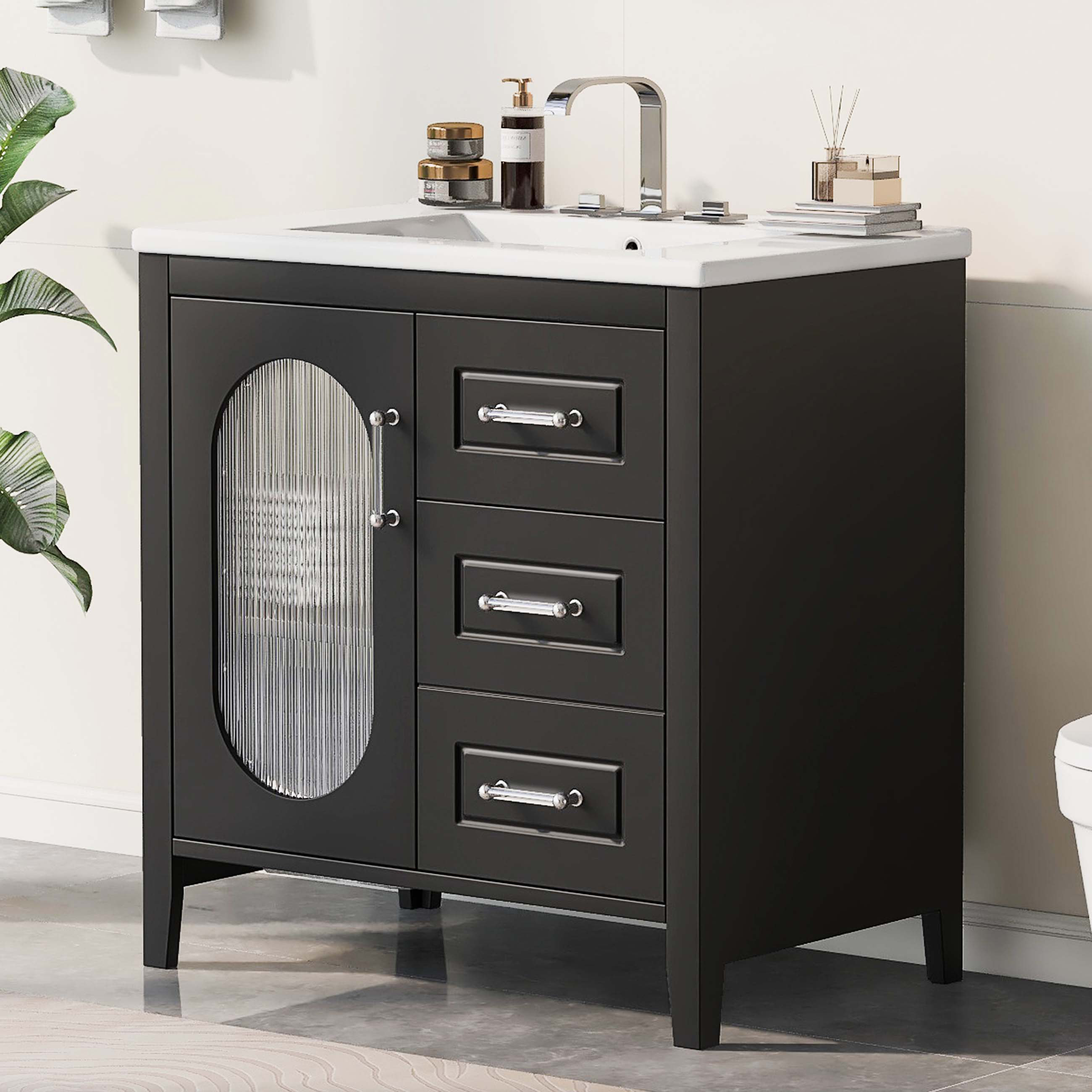 Latitude Run® Shippenville 18.3'' Single Bathroom Vanity with Top | Wayfair