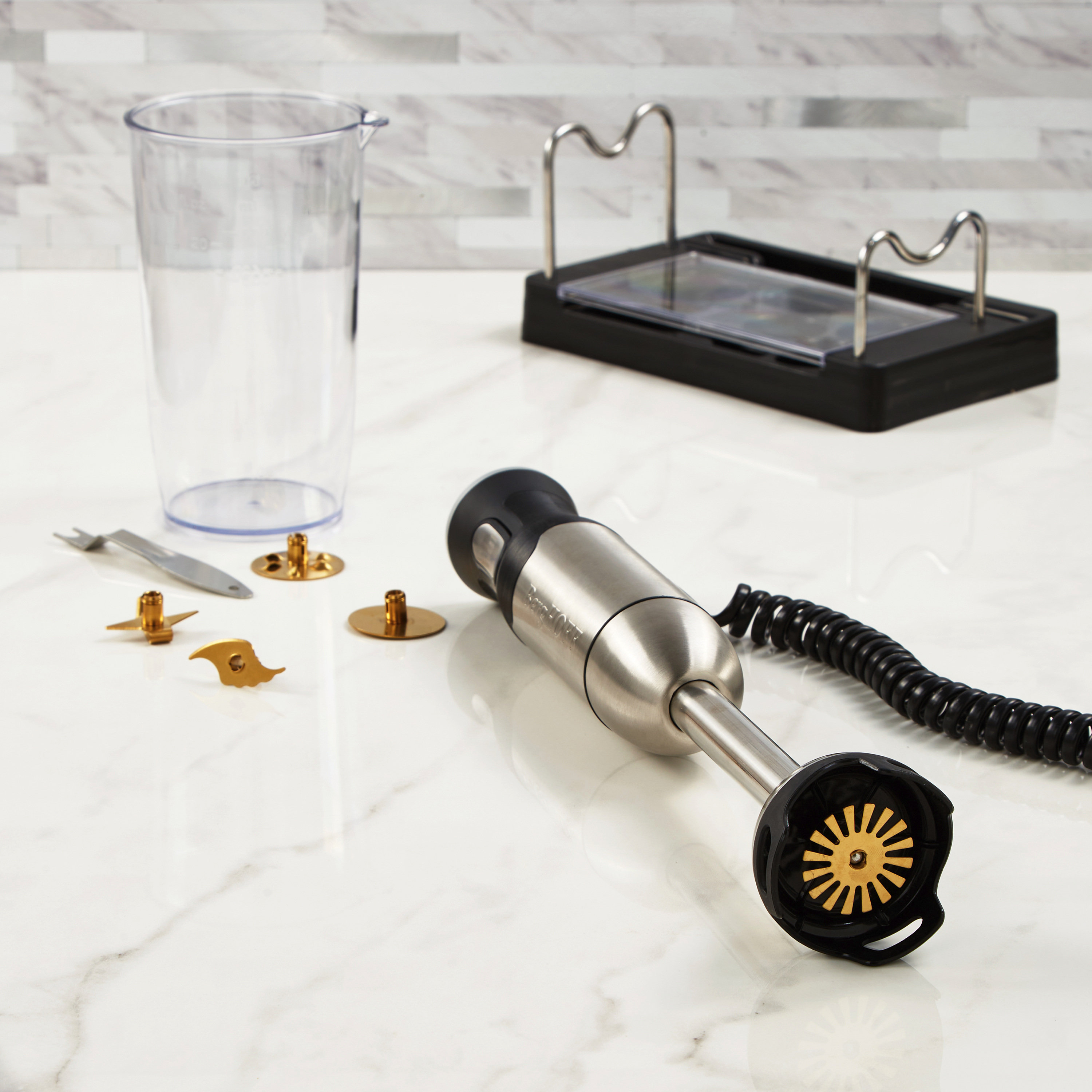 BergHOFF X5 Pro Handheld Food Processor with Grinder & Reviews | Wayfair