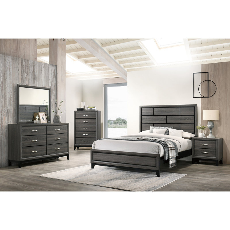 Winston Porter Jymon King 4 Piece Bedroom Set | Wayfair