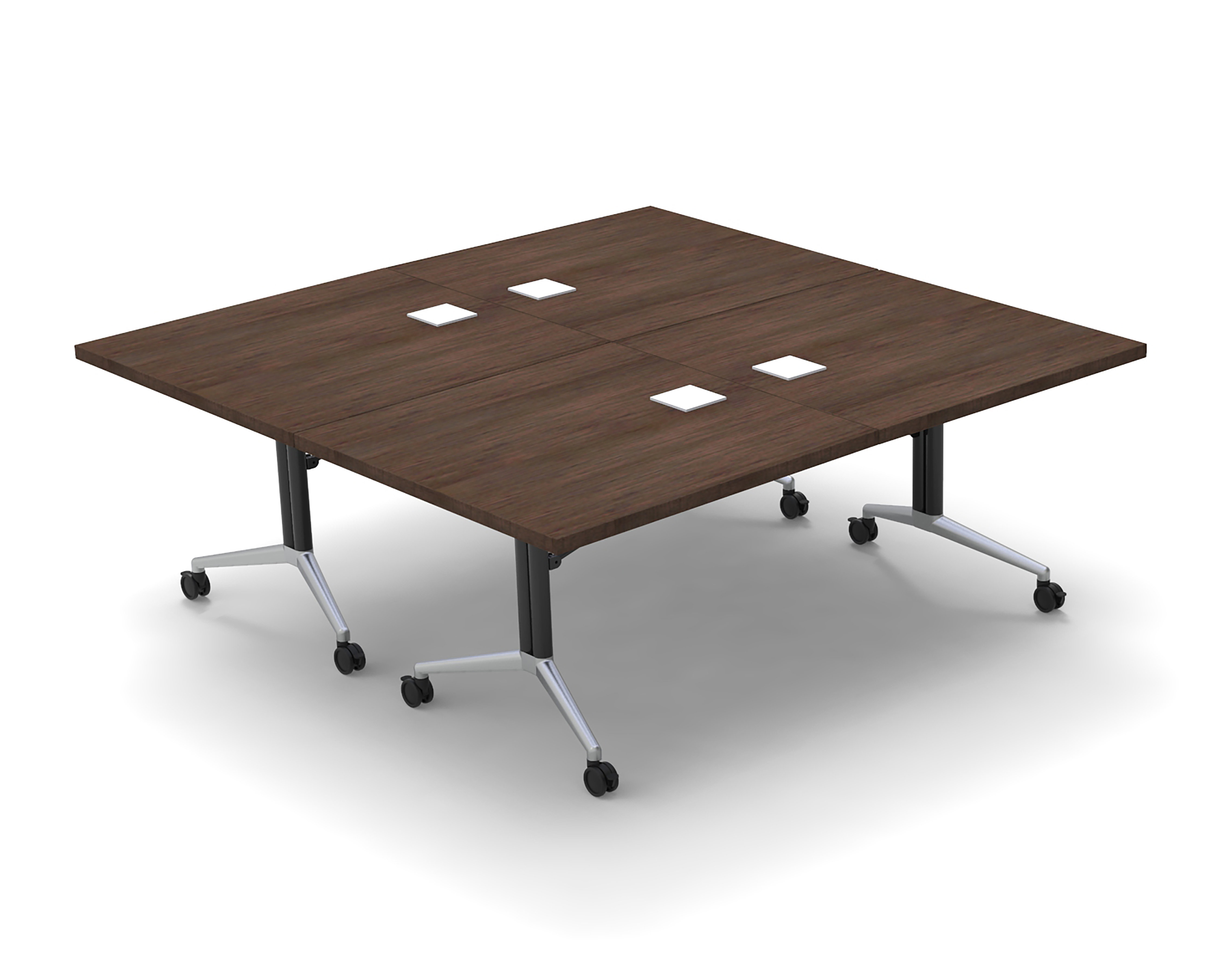 The Twillery Co.® Albin 12 Person Conference Meeting Tables 2 piece ...