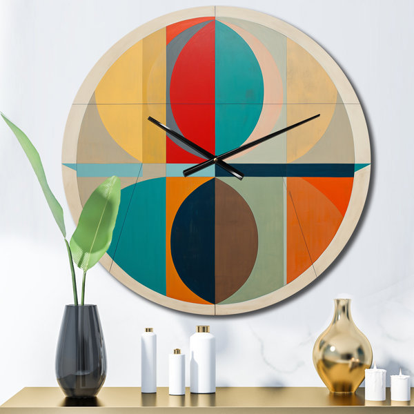 Mid-Century Modern Wall Clocks You'll Love | Wayfair