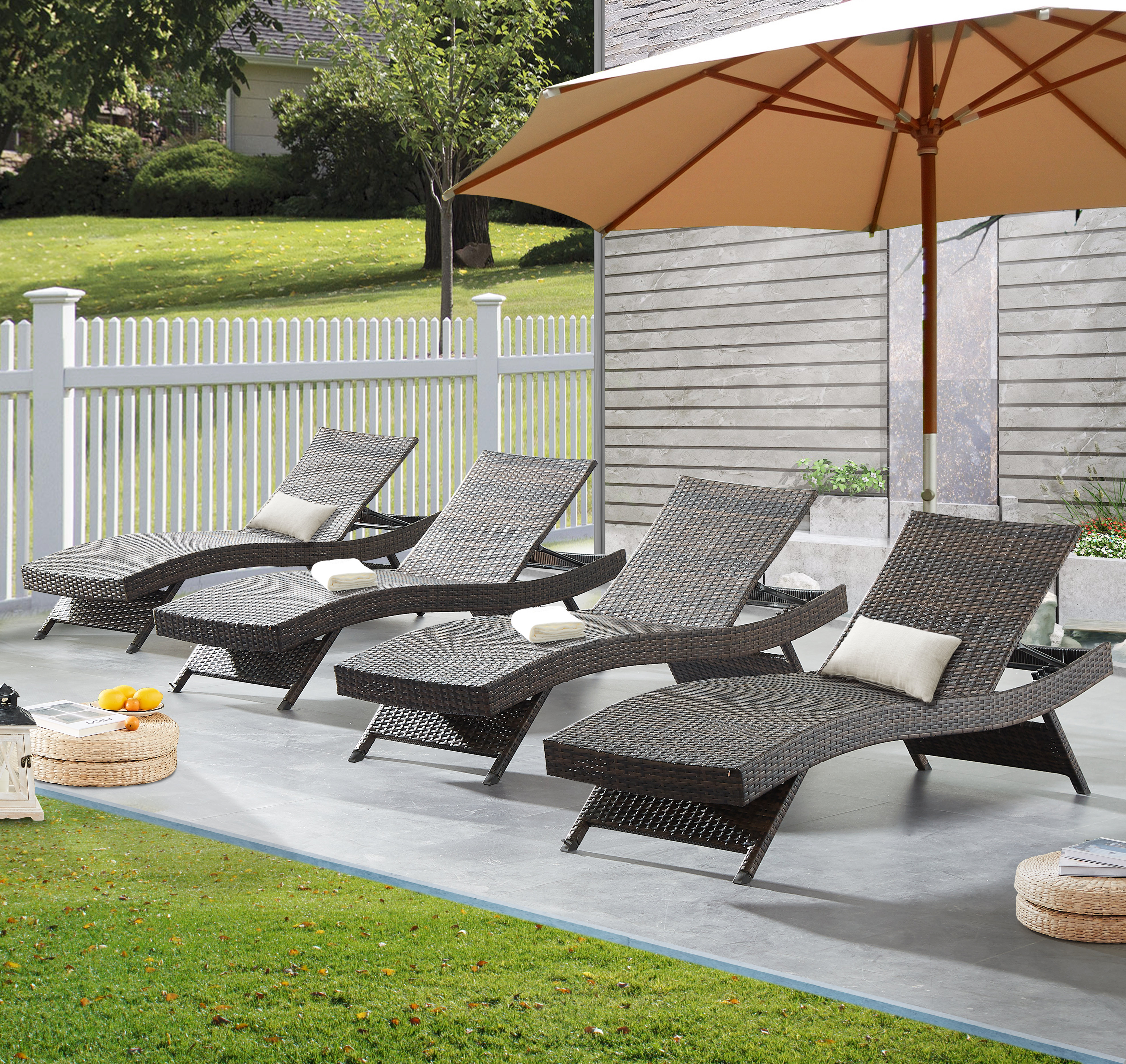 Orren Ellis Iulia Reclining Single Chaise & Reviews - Wayfair Canada