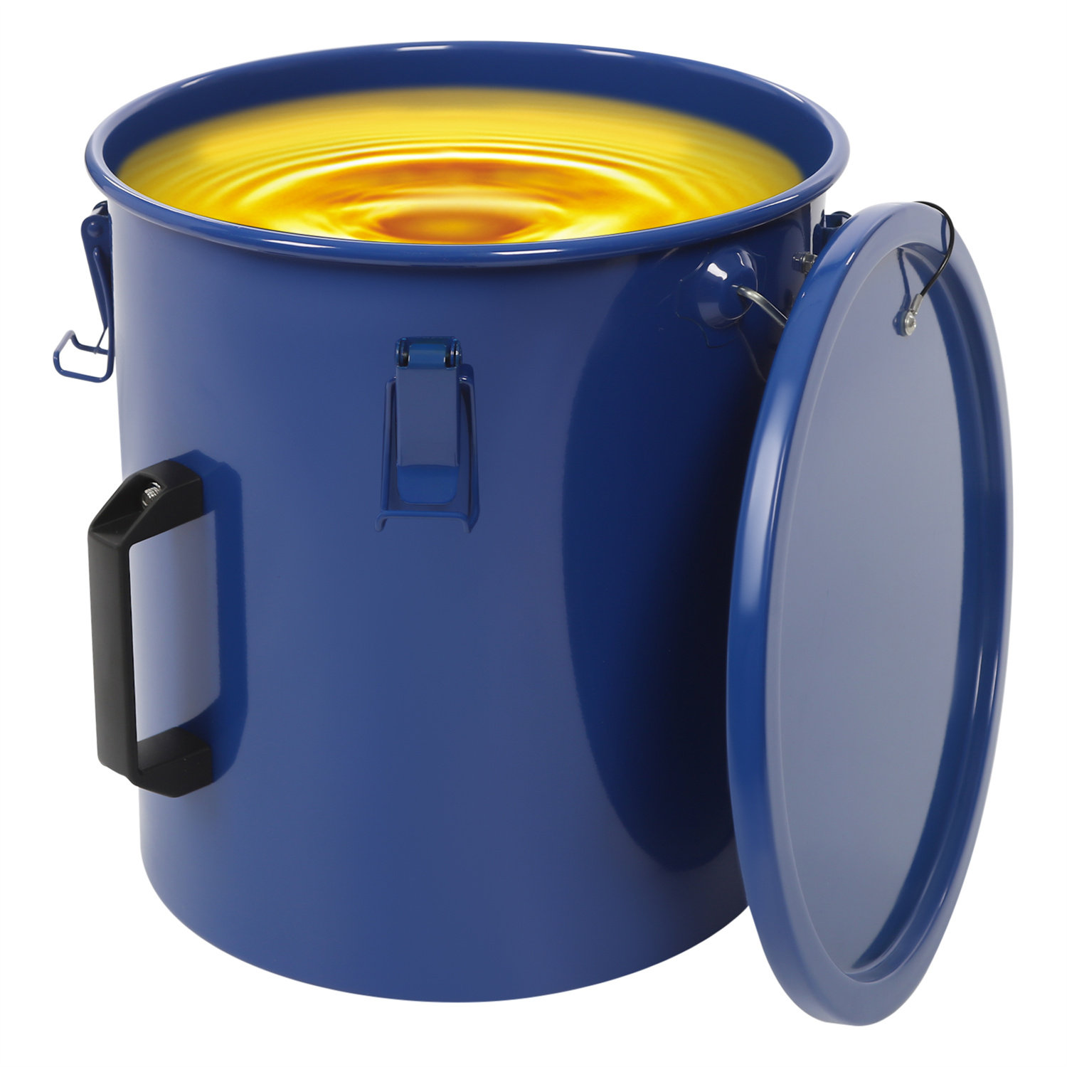 17 Stories Oil Transport Container With Lock Clips And Lid | Wayfair