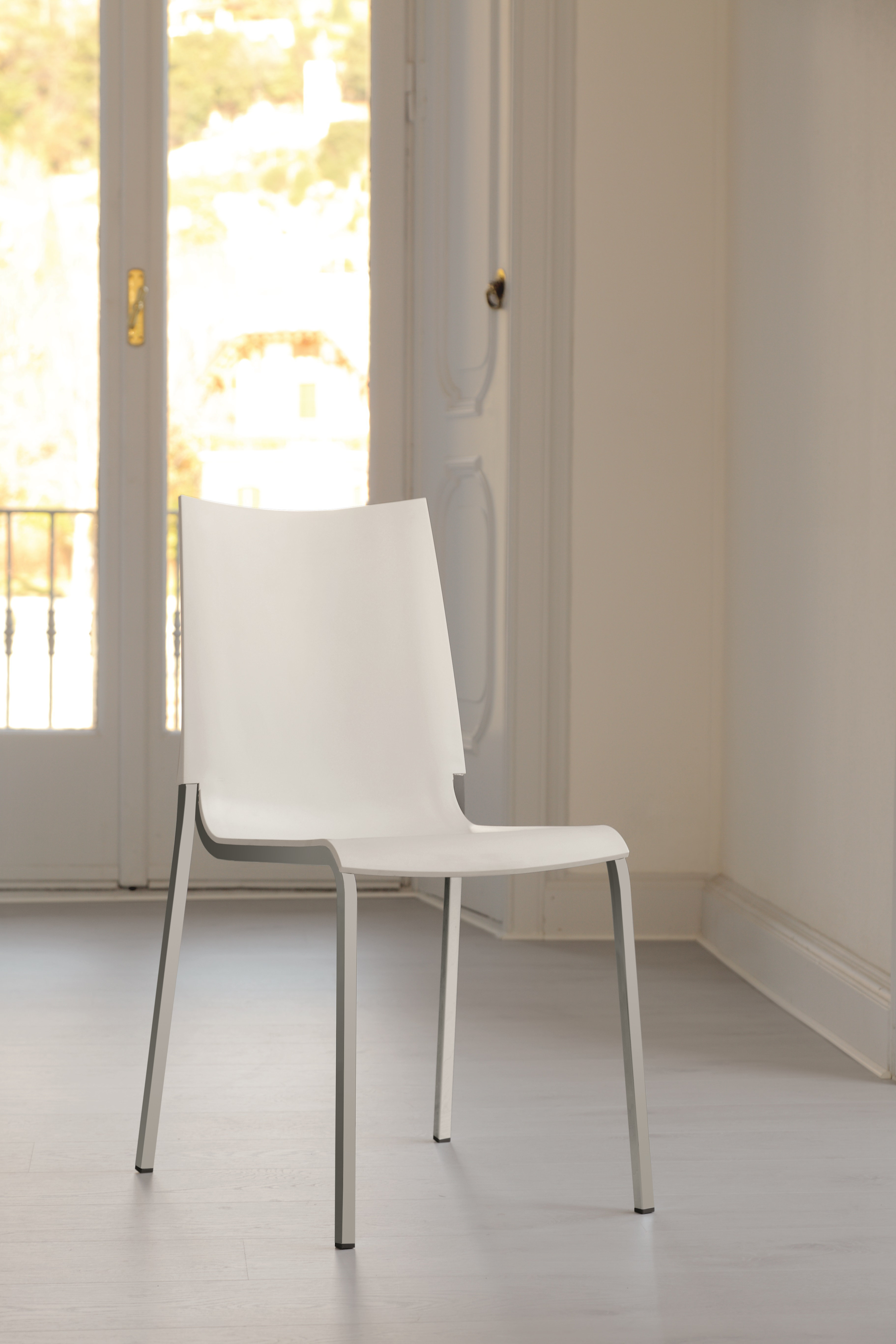 Bontempi Casa Eva Stacking Side Chair | Wayfair