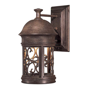 Fleur De Lis Living Providence Outdoor Wall Lantern & Reviews | Wayfair