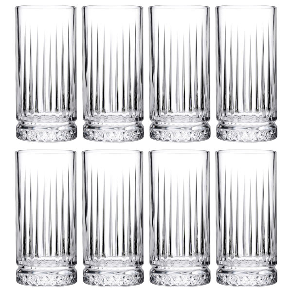 Pasabahce 280ml Highball Glass Set | Wayfair.co.uk