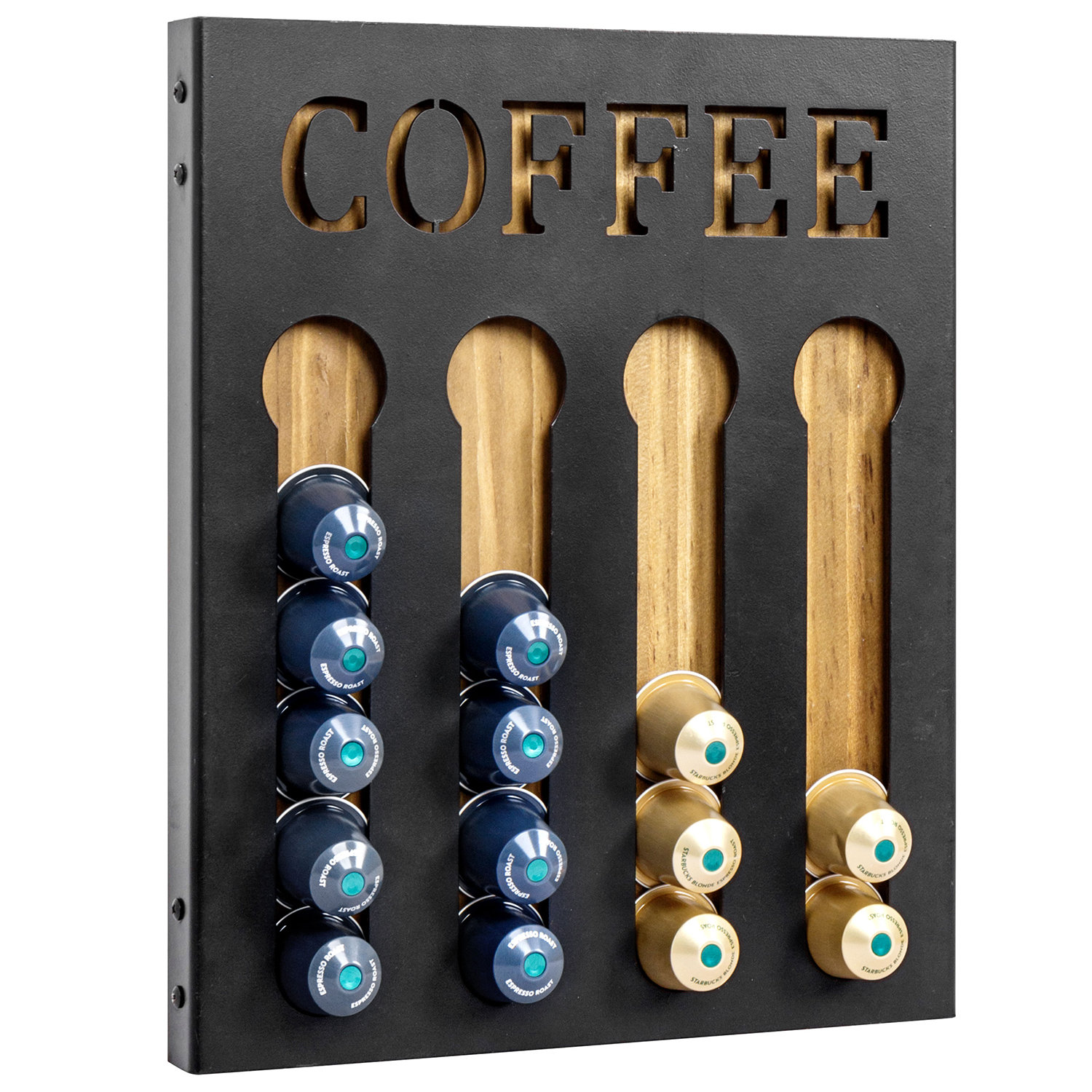 MyGift 20 Pod Wall Mounted Coffee Pod Holder - Wayfair Canada