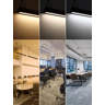 LEDVANS 4FT 3CCT Linkable LED Linear Light Fixture, 50W 6500LM Ultra ...