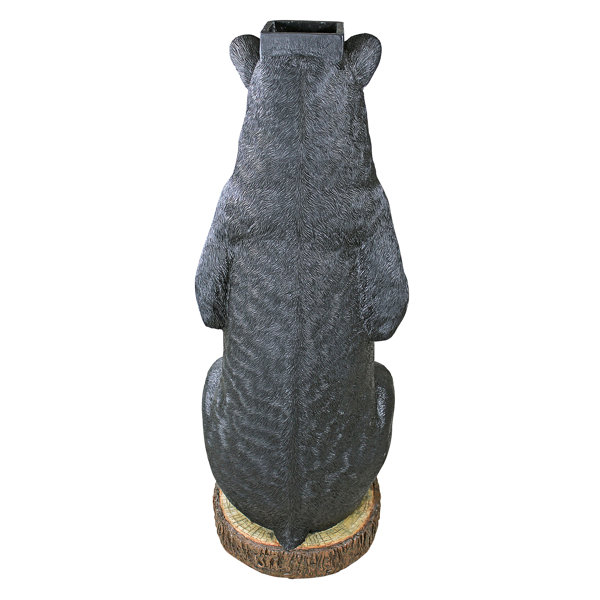 Design Toscano Postal Bear Mailbox Post Sleeve Statue & Reviews | Wayfair