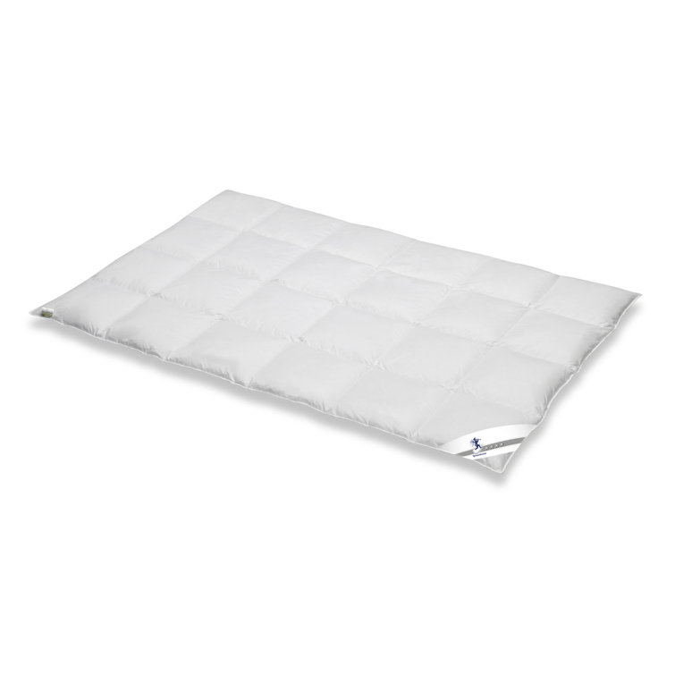 Spessarttraum Silver Medium Box-Stitch Duvet | Wayfair.co.uk