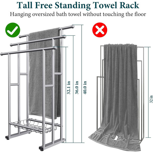 Rebrilliant Tall Quilt Rack | Wayfair