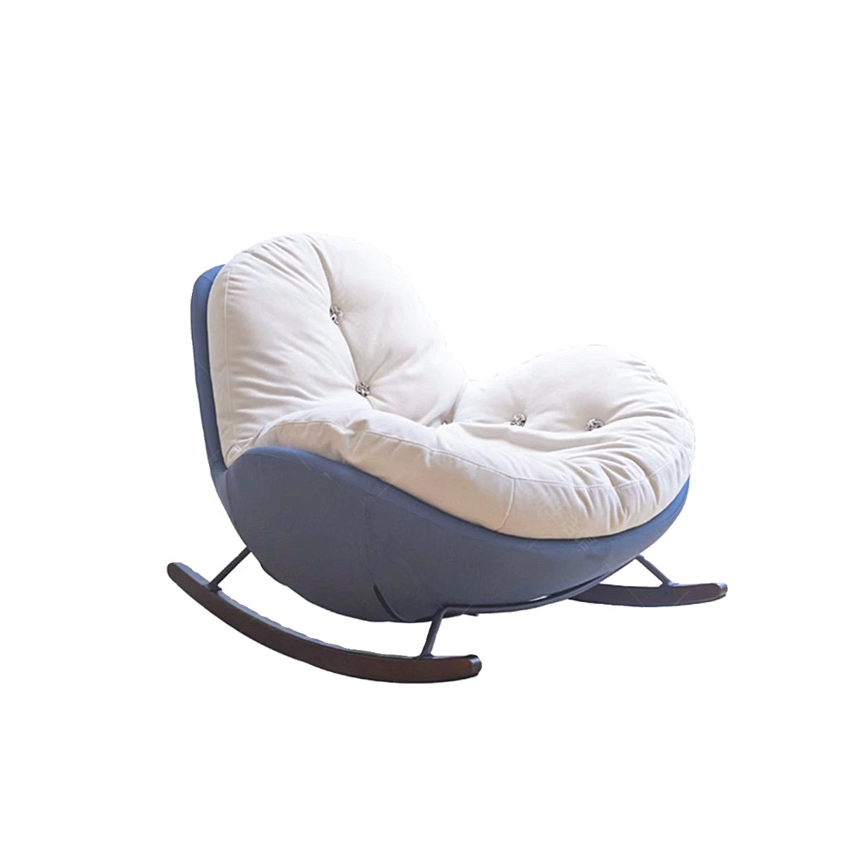 Comfort Zone Furniture.e Modern Extra Wide Sitting Wide Rocking Chair ...