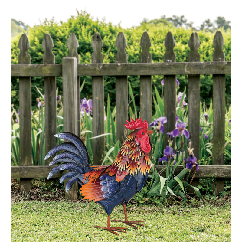 Regal Art & Gift Arroyo Rooster Decor MED & Reviews | Wayfair