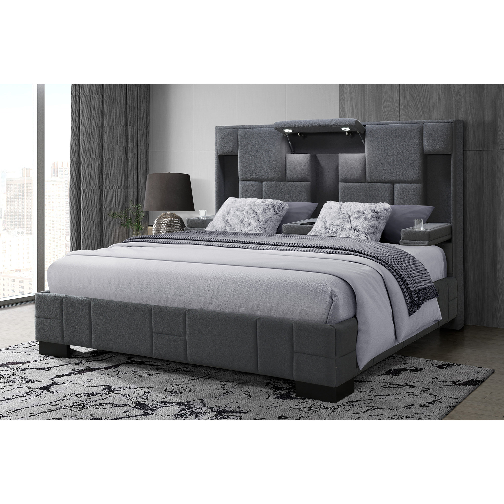 Orren Ellis Urban Simplicity Bed | Wayfair