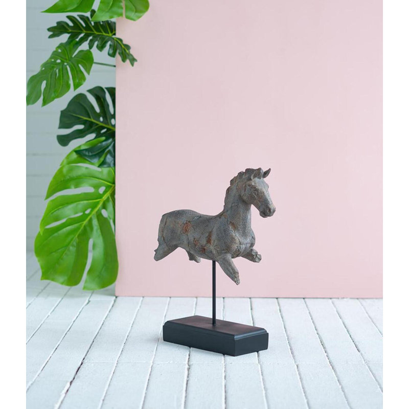 Birch Lane™ Lionel Horse Animals Figurine / Sculpture & Reviews | Wayfair