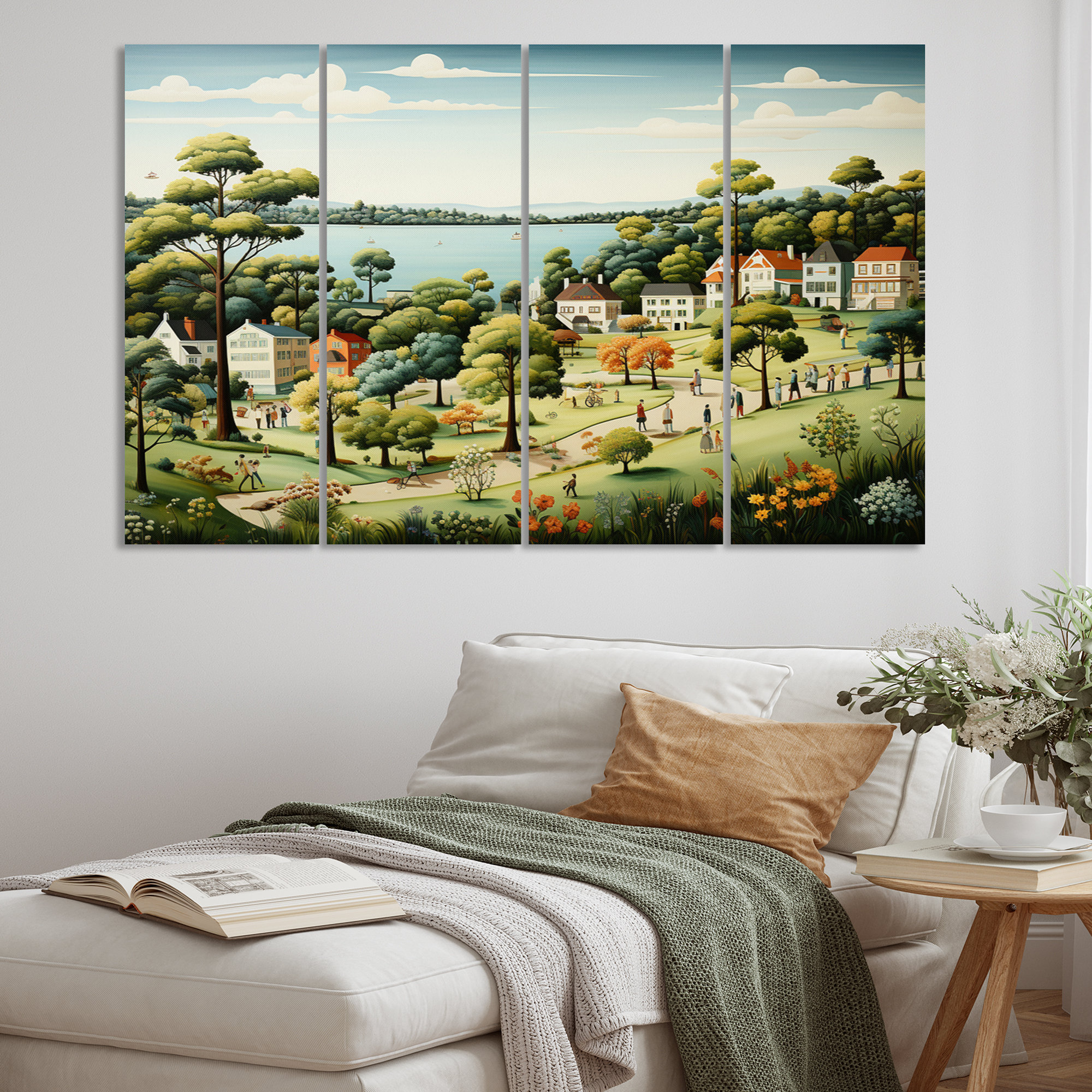 Red Barrel Studio® Country Clubs Croquet Garden II - Architecture Metal ...