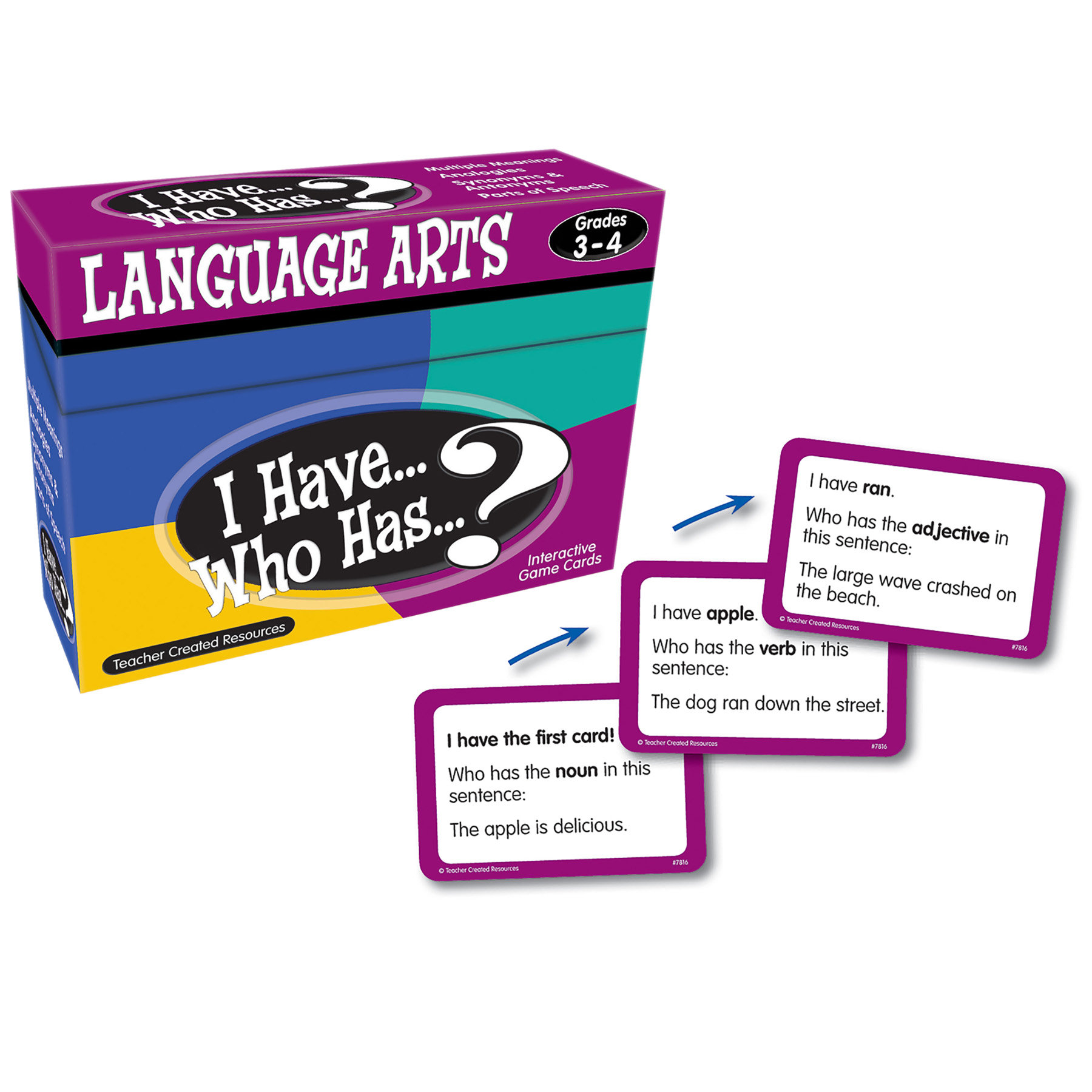 Teacher Created Resources I Have, Who Has Language Arts Game | Wayfair