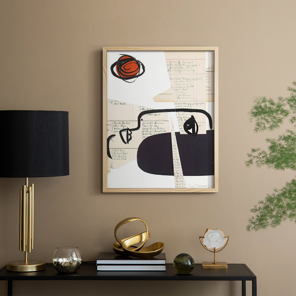 Ivy Bronx Faces of A Century II Framed Print - Solid Wood | Wayfair