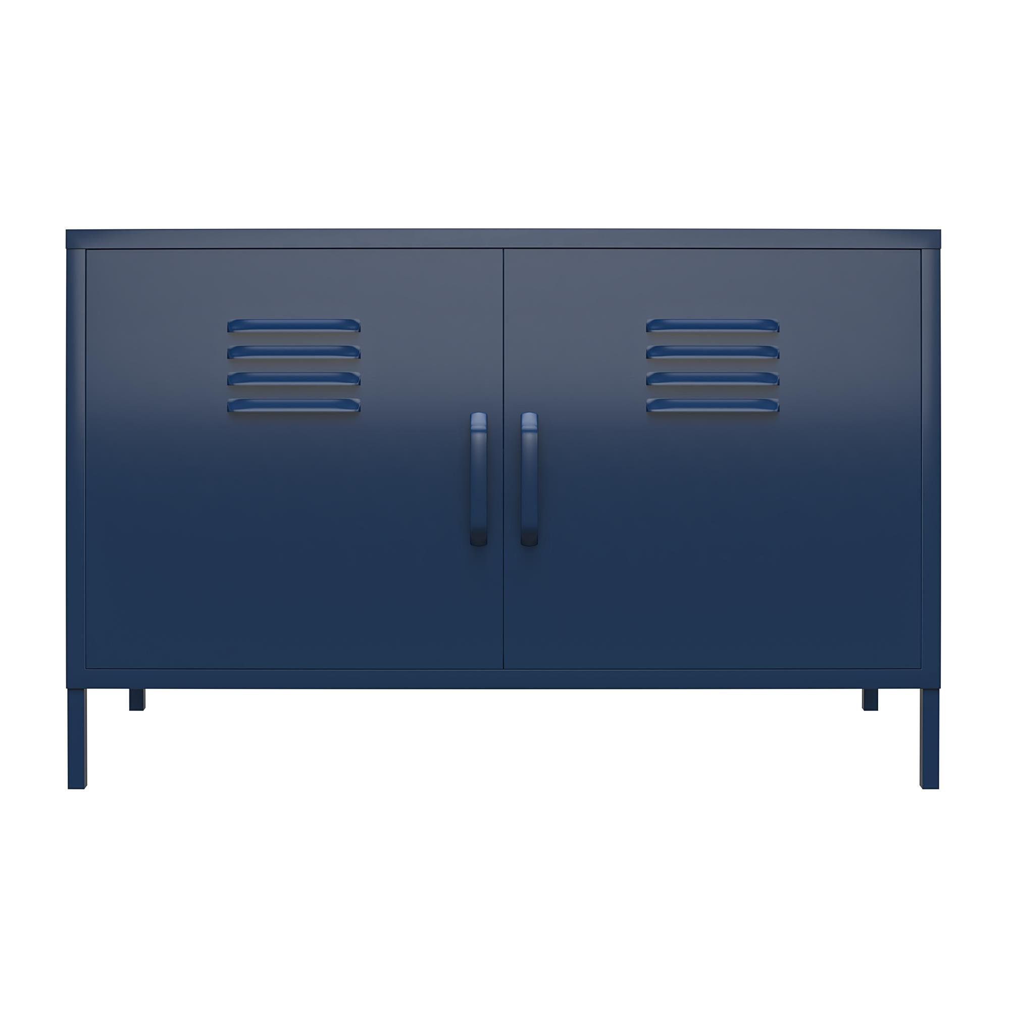 Borough Wharf 2-door metal locker accent cabinet | Wayfair.co.uk