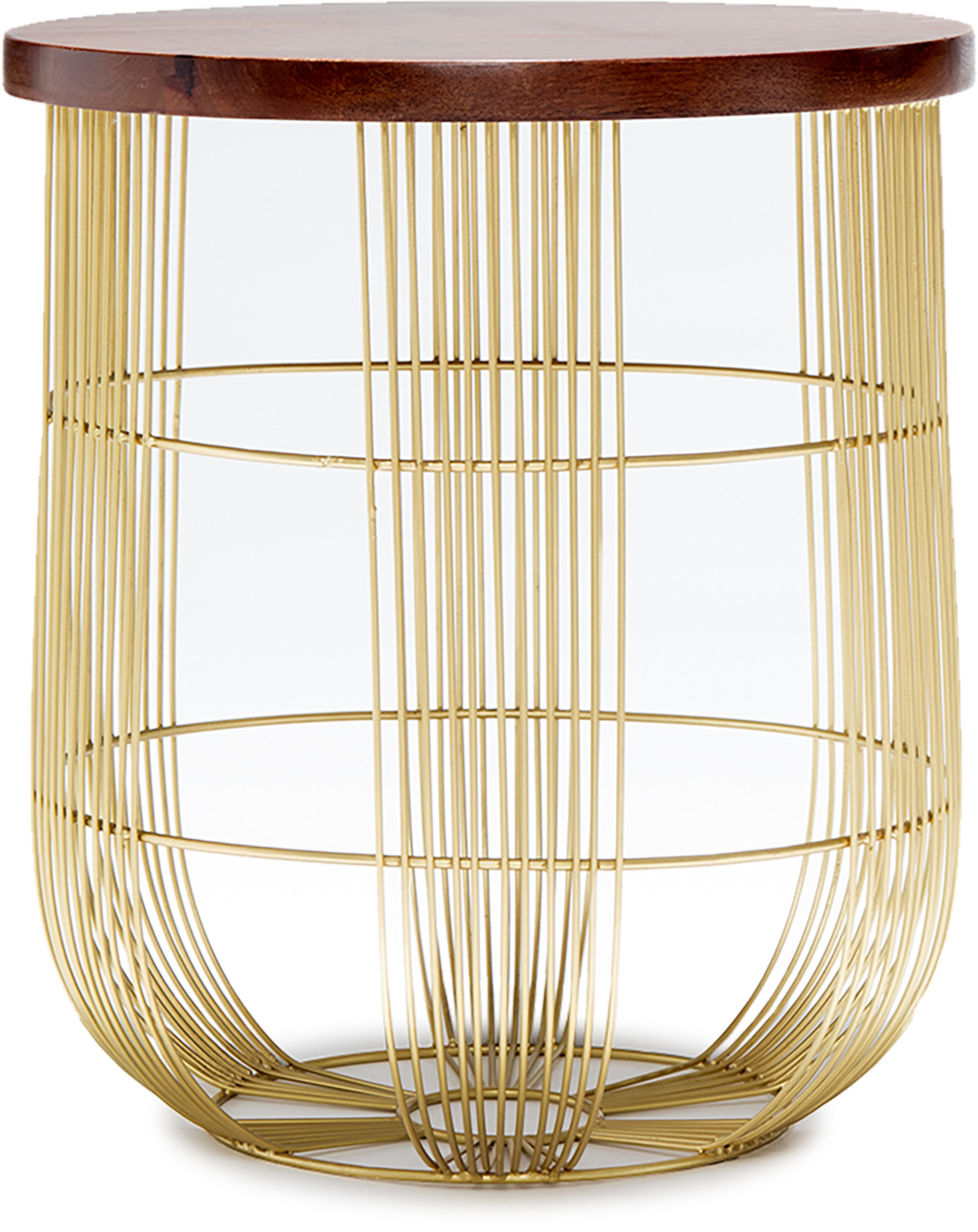Finch Shoshana Maxwell Gold Metal Side Table - Wayfair Canada