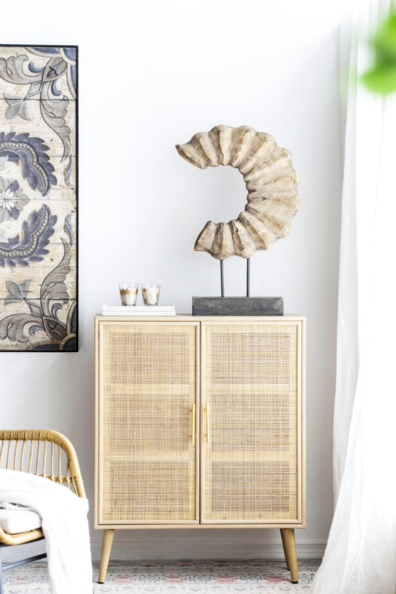 Bay Isle Home Accents Hidden Jewelry Drawer Round Knob Bedside Table ...