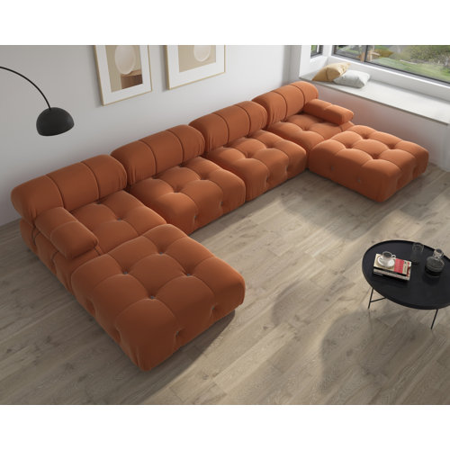 Orange Sectionals You'll Love | Wayfair