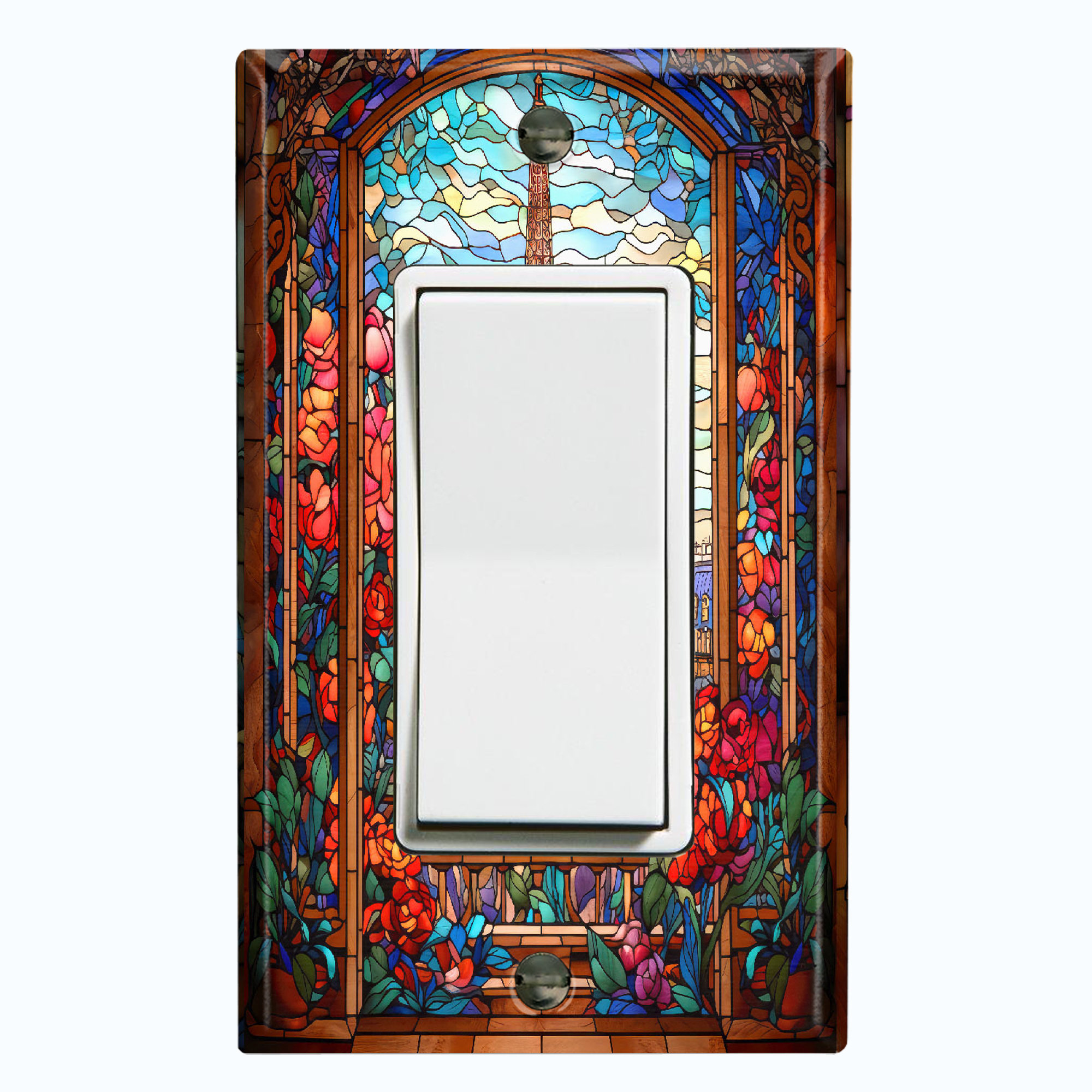 WorldAcc Nature Themed 1 - Gang Wall Plate | Wayfair