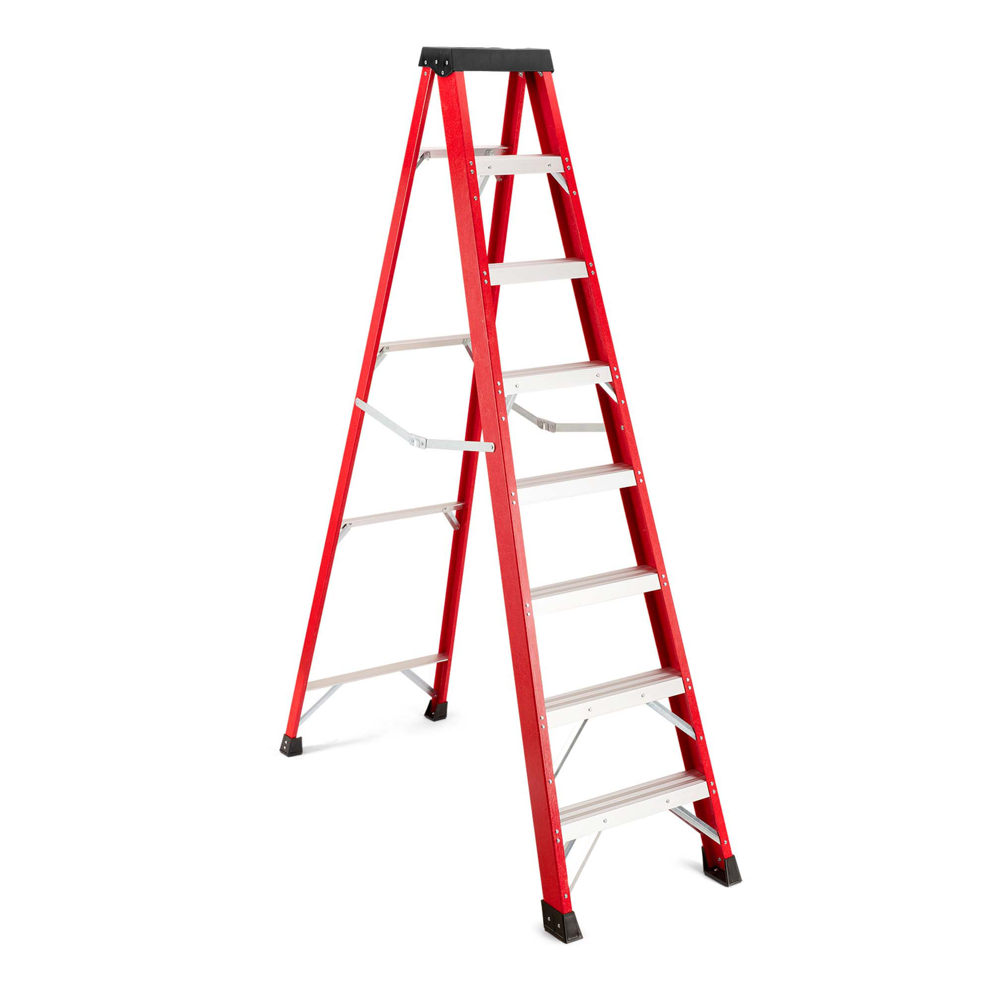 Latitude Run® Reliable Fiberglass Ladder 500 Lb Capacity - Slip ...