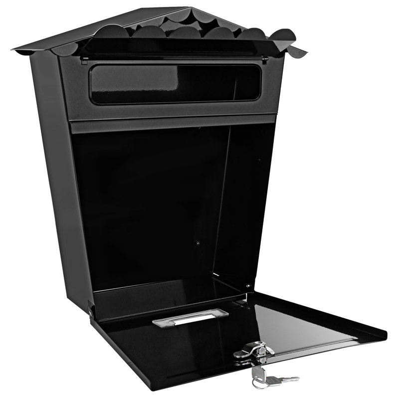 SereneLife Locking Wall Mounted Mailbox & Reviews | Wayfair